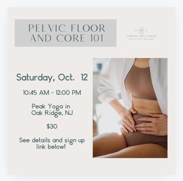 Pelvic Floor and Core 101 | Peak Mind Body Soul, LLC